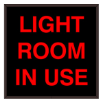 Buy Signal-Tech 38758 SBL1212R-C882/120-277VAC "LIGHT ROOM IN USE ...