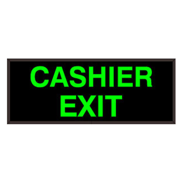 Buy Signal-Tech 60729 PHX718G-P385/120-277VAC "CASHIER EXIT" Outdoor ...