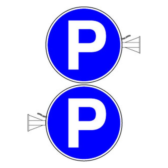 Buy Signal-Tech 64856 RLB3636DWW-H741BB/120-240VAC "Parking P | Parking ...